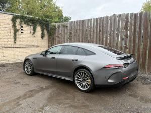 Grey Mercedes-Benz amg-gt 2019 in Kaunas, with an engine capacity of 3.98 L and mileage of 166 thousand km for 35500 €, photo 6 on AUTOMOTO.COM.LV