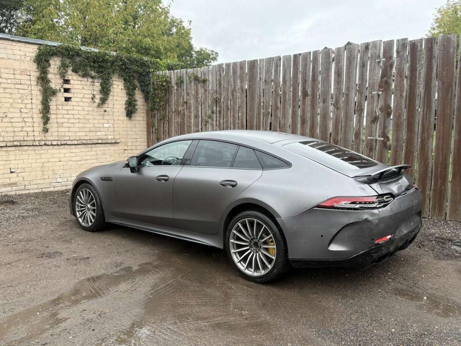 Grey Mercedes-Benz amg-gt 2019 in Kaunas, with an engine capacity of 3.98 L and mileage of 166 thousand km for 35500 €, photo 6 on AUTOMOTO.COM.LV