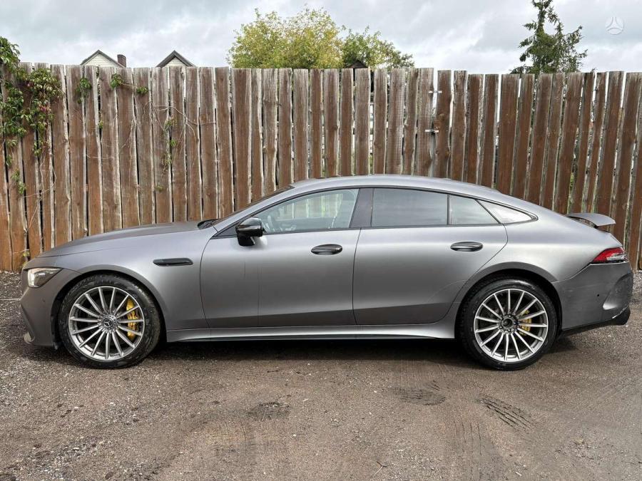 Grey Mercedes-Benz amg-gt 2019 in Kaunas, with an engine capacity of 3.98 L and mileage of 166 thousand km for 35500 €, photo 7 on AUTOMOTO.COM.LV