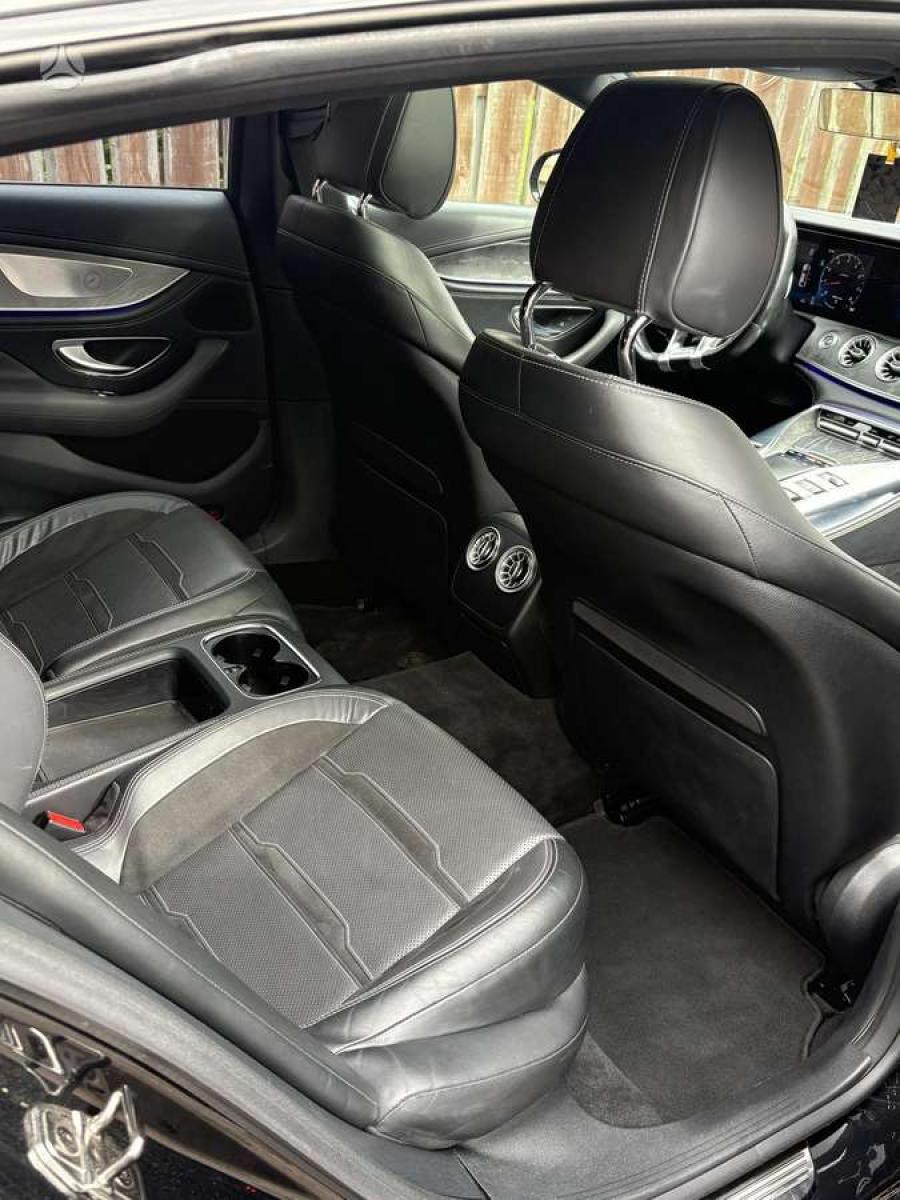 Grey Mercedes-Benz amg-gt 2019 in Kaunas, with an engine capacity of 3.98 L and mileage of 166 thousand km for 35500 €, photo 16 on AUTOMOTO.COM.LV