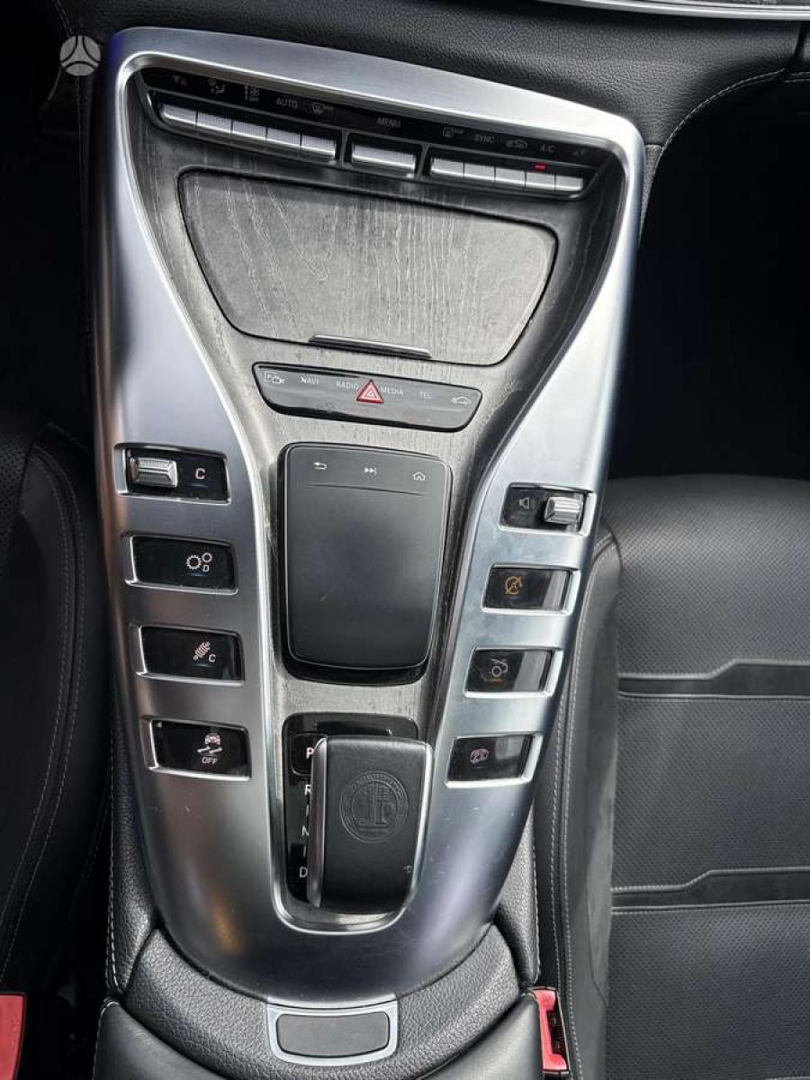 Grey Mercedes-Benz amg-gt 2019 in Kaunas, with an engine capacity of 3.98 L and mileage of 166 thousand km for 35500 €, photo 19 on AUTOMOTO.COM.LV
