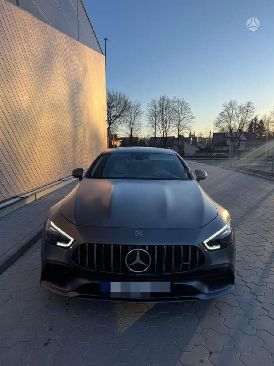 Pelēks Mercedes-Benz amg-gt 2020 Panevēža, ar dzinēja tilpumu 3.00 L un nobraukumu 90 tūkst. km par 59500 €, foto 3 vietnē AUTOMOTO.COM.LV