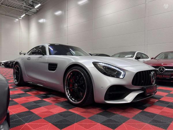 Grey Mercedes-Benz amg-gt 2020 in Vilnius, with an engine capacity of 3.98 L and mileage of 28 thousand km for 96000 €, photo 3 on AUTOMOTO.COM.LV