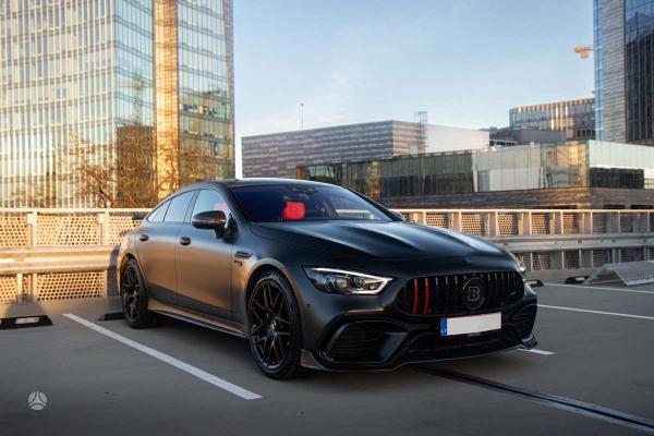 Серый Мерседес AMG GT 2021 в Вильнюс, объемом двигателя 3.98 л и пробегом 25 тыс. км за 117000 €, фото 2 на AUTOMOTO.COM.LV
