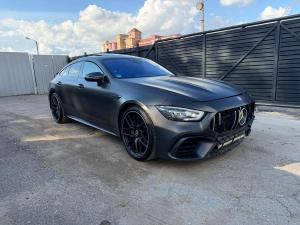 Pelēks Mercedes-Benz amg-gt 2021 Kauņa, ar dzinēja tilpumu 3.98 L un nobraukumu 99 tūkst. km par 48800 €, foto  vietnē AUTOMOTO.COM.LV