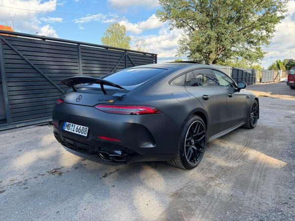 Pelēks Mercedes-Benz amg-gt 2021 Kauņa, ar dzinēja tilpumu 3.98 L un nobraukumu 99 tūkst. km par 48800 €, foto 5 vietnē AUTOMOTO.COM.LV