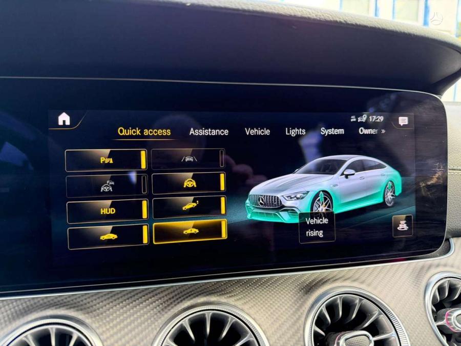 Pelēks Mercedes-Benz amg-gt 2021 Kauņa, ar dzinēja tilpumu 3.98 L un nobraukumu 99 tūkst. km par 48800 €, foto 37 vietnē AUTOMOTO.COM.LV