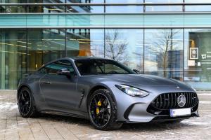 Серый Мерседес AMG GT 2024 в Вильнюс, объемом двигателя 3.98 л и пробегом 17 тыс. км за 210000 €, фото 7 на AUTOMOTO.COM.LV
