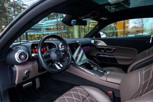 Серый Мерседес AMG GT 2024 в Вильнюс, объемом двигателя 3.98 л и пробегом 17 тыс. км за 210000 €, фото 20 на AUTOMOTO.COM.LV