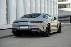 Grey Mercedes-Benz amg-gt 2024 in Vilnius, with an engine capacity of 3.98 L and mileage of 17 thousand km for 167900 €, photo 5 on AUTOMOTO.COM.LV