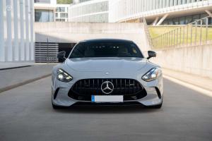 Grey Mercedes-Benz amg-gt 2024 in Vilnius, with an engine capacity of 3.98 L and mileage of 17 thousand km for 167900 €, photo 7 on AUTOMOTO.COM.LV