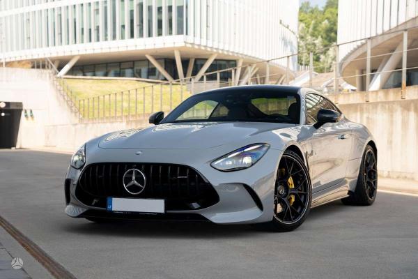 Grey Mercedes-Benz amg-gt 2024 in Vilnius, with an engine capacity of 3.98 L and mileage of 17 thousand km for 167900 €, photo 7 on AUTOMOTO.COM.LV