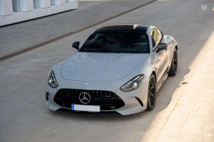 Grey Mercedes-Benz amg-gt 2024 in Vilnius, with an engine capacity of 3.98 L and mileage of 17 thousand km for 167900 €, photo 10 on AUTOMOTO.COM.LV