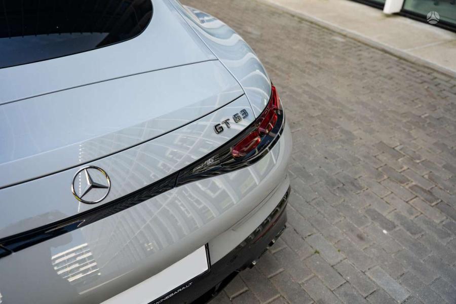 Grey Mercedes-Benz amg-gt 2024 in Vilnius, with an engine capacity of 3.98 L and mileage of 17 thousand km for 167900 €, photo 12 on AUTOMOTO.COM.LV