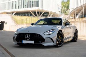 Серый Мерседес AMG GT 2024 в Вильнюс, объемом двигателя 3.98 л и пробегом 17 тыс. км за 162900 €, фото 10 на AUTOMOTO.COM.LV