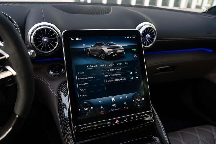 Серый Мерседес AMG GT 2024 в Вильнюс, объемом двигателя 3.98 л и пробегом 17 тыс. км за 162900 €, фото 29 на AUTOMOTO.COM.LV