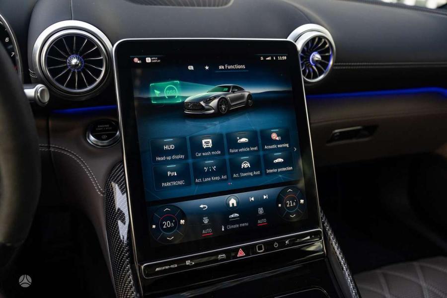 Серый Мерседес AMG GT 2024 в Вильнюс, объемом двигателя 3.98 л и пробегом 17 тыс. км за 162900 €, фото 33 на AUTOMOTO.COM.LV