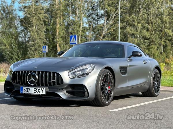 Pelēks Mercedes-Benz amg-gt 2017 Tallina, ar dzinēja tilpumu 4.00 L un nobraukumu 33 tūkst. km par 96000 €, foto  vietnē AUTOMOTO.COM.LV