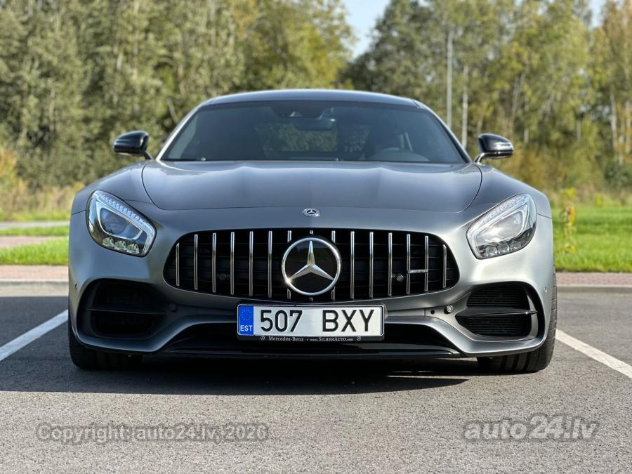 Pelēks Mercedes-Benz amg-gt 2017 Tallina, ar dzinēja tilpumu 4.00 L un nobraukumu 33 tūkst. km par 96000 €, foto 3 vietnē AUTOMOTO.COM.LV