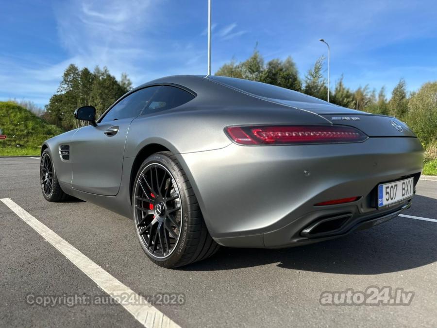 Pelēks Mercedes-Benz amg-gt 2017 Tallina, ar dzinēja tilpumu 4.00 L un nobraukumu 33 tūkst. km par 96000 €, foto 4 vietnē AUTOMOTO.COM.LV