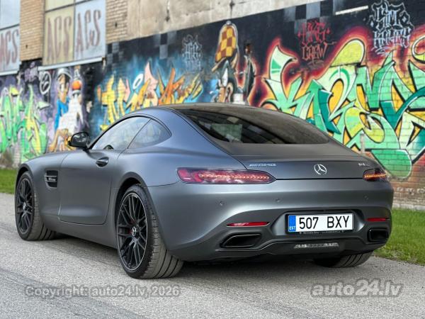 Grey Mercedes-Benz amg-gt 2017 in Tallinn, with an engine capacity of 4.00 L and mileage of 33 thousand km for 96000 €, photo 9 on AUTOMOTO.COM.LV