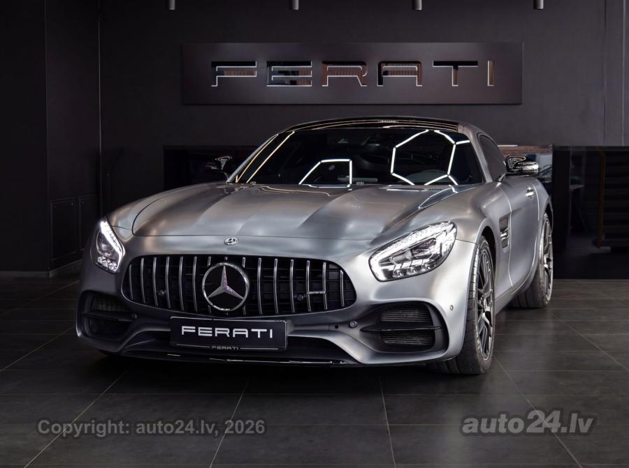 Pelēks Mercedes-Benz amg-gt 2017 Tallina, ar dzinēja tilpumu 4.00 L un nobraukumu 31 tūkst. km par 99900 €, foto 1 vietnē AUTOMOTO.COM.LV