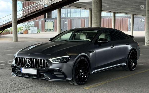 Pelēks Mercedes-Benz amg-gt 2019 Kauņa, ar dzinēja tilpumu 3.00 L un nobraukumu 103 tūkst. km par 54000 €, foto 2 vietnē AUTOMOTO.COM.LV