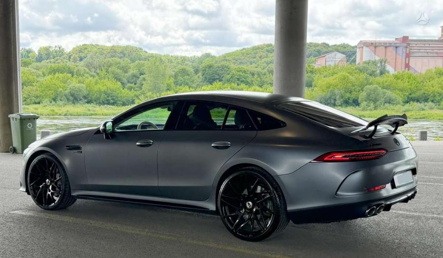 Pelēks Mercedes-Benz amg-gt 2019 Kauņa, ar dzinēja tilpumu 3.00 L un nobraukumu 103 tūkst. km par 54000 €, foto 6 vietnē AUTOMOTO.COM.LV
