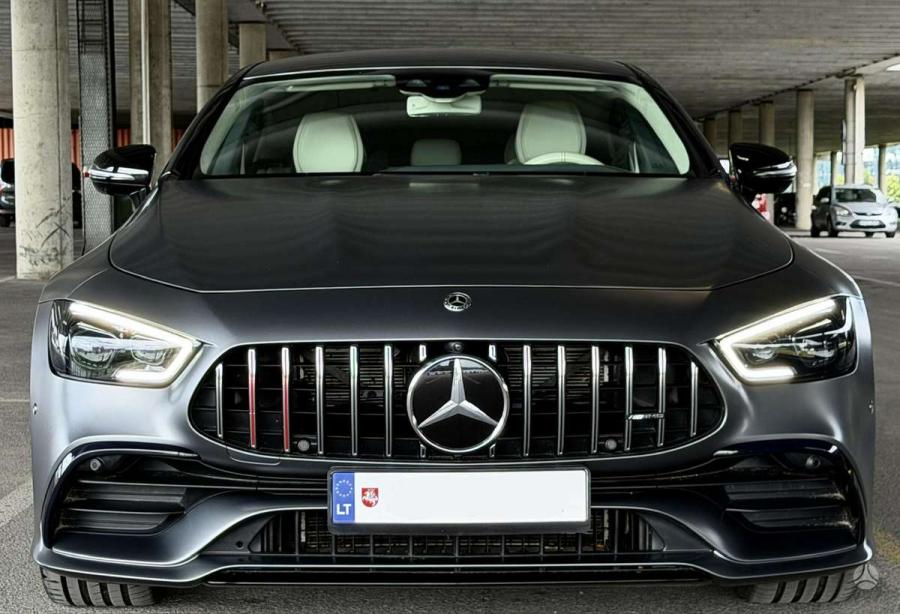 Pelēks Mercedes-Benz amg-gt 2019 Kauņa, ar dzinēja tilpumu 3.00 L un nobraukumu 103 tūkst. km par 54000 €, foto 8 vietnē AUTOMOTO.COM.LV