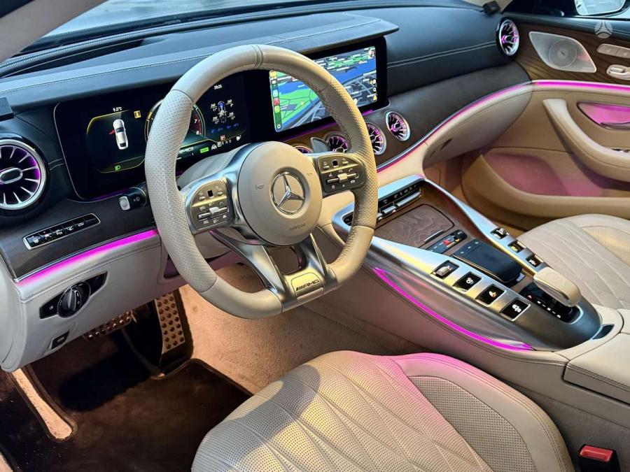 Pelēks Mercedes-Benz amg-gt 2019 Kauņa, ar dzinēja tilpumu 3.00 L un nobraukumu 103 tūkst. km par 54000 €, foto 26 vietnē AUTOMOTO.COM.LV