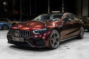 Pelēks Mercedes-Benz amg-gt 2019 Rīga, ar dzinēja tilpumu 3.00 L un nobraukumu 70 tūkst. km par 64000 €, foto  vietnē AUTOMOTO.COM.LV