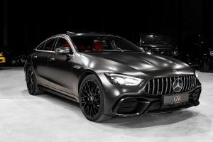 Серый Мерседес AMG GT 2019 в Рига, объемом двигателя 3.00 л и пробегом 43 тыс. км за 72900 €, фото 3 на AUTOMOTO.COM.LV