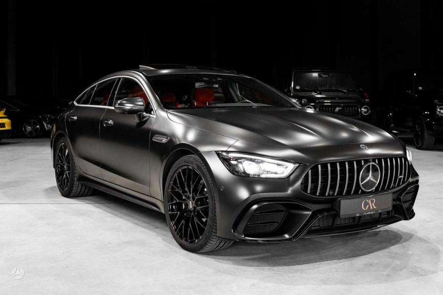 Серый Мерседес AMG GT 2019 в Рига, объемом двигателя 3.00 л и пробегом 43 тыс. км за 72900 €, фото 3 на AUTOMOTO.COM.LV