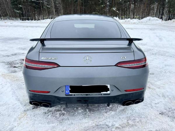 Grey Mercedes-Benz amg-gt 2019 in Vilnius, with an engine capacity of 3.00 L and mileage of 91 thousand km for 65000 €, photo 6 on AUTOMOTO.COM.LV