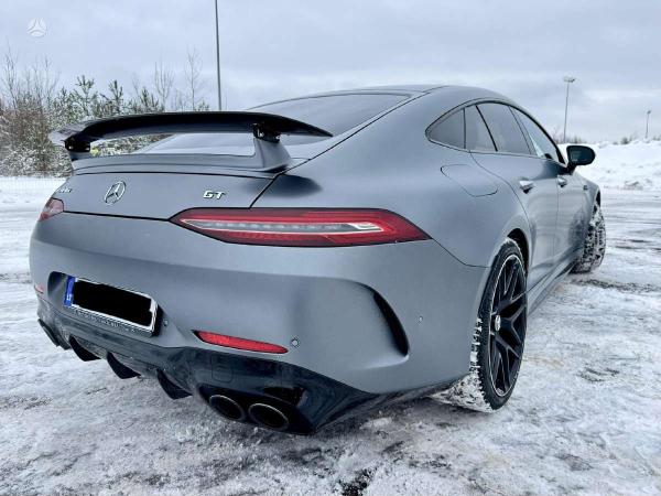 Grey Mercedes-Benz amg-gt 2019 in Vilnius, with an engine capacity of 3.00 L and mileage of 91 thousand km for 65000 €, photo 7 on AUTOMOTO.COM.LV