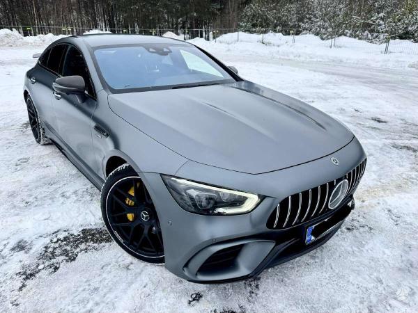 Grey Mercedes-Benz amg-gt 2019 in Vilnius, with an engine capacity of 3.00 L and mileage of 91 thousand km for 65000 €, photo 9 on AUTOMOTO.COM.LV