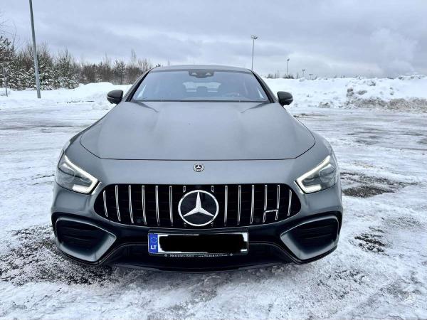 Grey Mercedes-Benz amg-gt 2019 in Vilnius, with an engine capacity of 3.00 L and mileage of 91 thousand km for 65000 €, photo 10 on AUTOMOTO.COM.LV