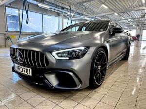 Серый Мерседес AMG GT 2019 в Вильнюс, объемом двигателя 3.00 л и пробегом 91 тыс. км за 65000 €, фото  на AUTOMOTO.COM.LV