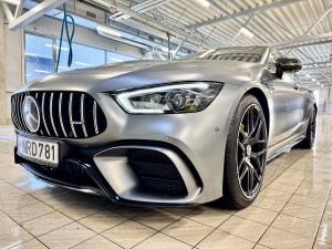 Grey Mercedes-Benz amg-gt 2019 in Vilnius, with an engine capacity of 3.00 L and mileage of 91 thousand km for 65000 €, photo 3 on AUTOMOTO.COM.LV