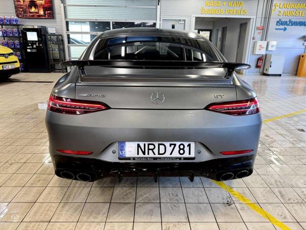 Grey Mercedes-Benz amg-gt 2019 in Vilnius, with an engine capacity of 3.00 L and mileage of 91 thousand km for 65000 €, photo 7 on AUTOMOTO.COM.LV