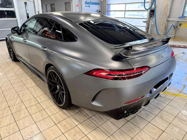 Pelēks Mercedes-Benz amg-gt 2019 Viļņa, ar dzinēja tilpumu 3.00 L un nobraukumu 91 tūkst. km par 65000 €, foto 4 vietnē AUTOMOTO.COM.LV