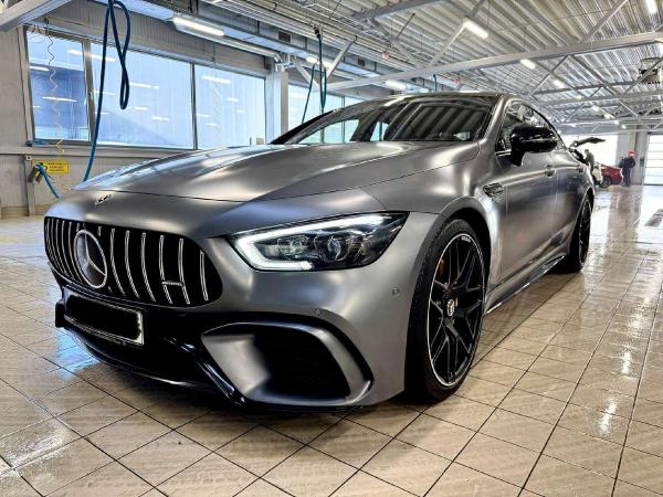 Pelēks Mercedes-Benz amg-gt 2019 Viļņa, ar dzinēja tilpumu 3.00 L un nobraukumu 91 tūkst. km par 65000 €, foto 5 vietnē AUTOMOTO.COM.LV