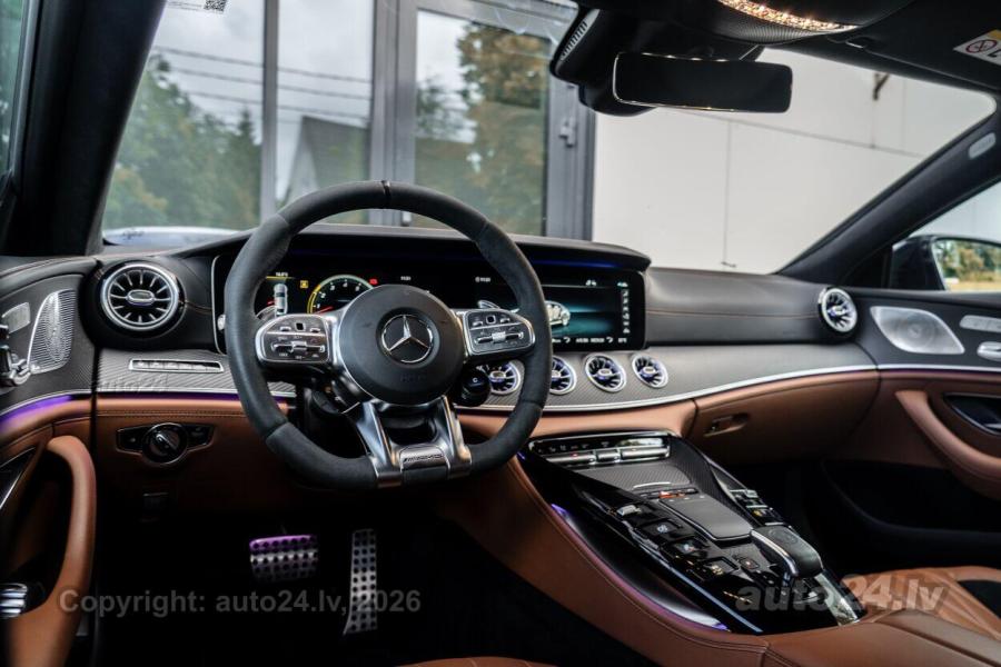 Серый Мерседес AMG GT 2020 в Таллин, объемом двигателя 3.00 л и пробегом 75 тыс. км за 69900 €, фото 6 на AUTOMOTO.COM.LV
