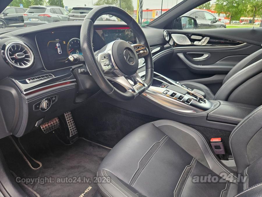 Grey Mercedes-Benz amg-gt 2020 in Tartu, with an engine capacity of 3.00 L and mileage of 44 thousand km for 69990 €, photo 8 on AUTOMOTO.COM.LV