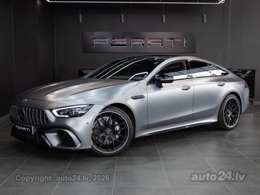 Grey Mercedes-Benz amg-gt 2021 in Tallinn, with an engine capacity of 3.00 L and mileage of 42 thousand km for 93900 €, photo 1 on AUTOMOTO.COM.LV