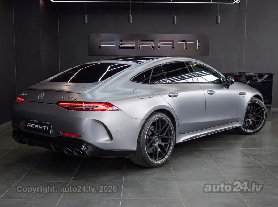 Grey Mercedes-Benz amg-gt 2021 in Tallinn, with an engine capacity of 3.00 L and mileage of 42 thousand km for 93900 €, photo 3 on AUTOMOTO.COM.LV