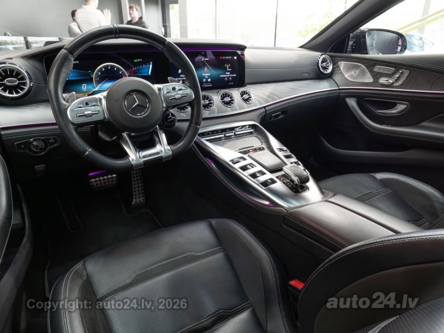 Grey Mercedes-Benz amg-gt 2021 in Tallinn, with an engine capacity of 3.00 L and mileage of 42 thousand km for 93900 €, photo 12 on AUTOMOTO.COM.LV