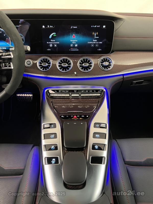 Pelēks Mercedes-Benz amg-gt 2023 Tallina, ar dzinēja tilpumu 4.00 L un nobraukumu 19 tūkst. km par 179900 €, foto 11 vietnē AUTOMOTO.COM.LV