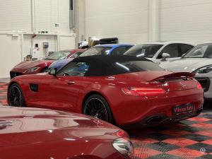 Красный Мерседес AMG GT 2018 в Вильнюс, объемом двигателя 4.00 л и пробегом 64 тыс. км за 77999 €, фото 33 на AUTOMOTO.COM.LV