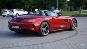 Красный Мерседес AMG GT 2019 в Плунге, объемом двигателя 3.98 л и пробегом 55 тыс. км за 77000 €, фото 7 на AUTOMOTO.COM.LV